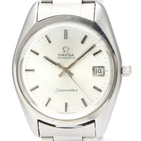 Omega | Accessories | Vintage Omega Seamaster Date Cal 12 Steel ...